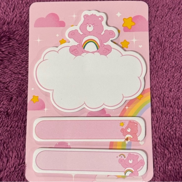 Care Bears | Office | Care Bears Sticky Note Pads Different Varieties ...